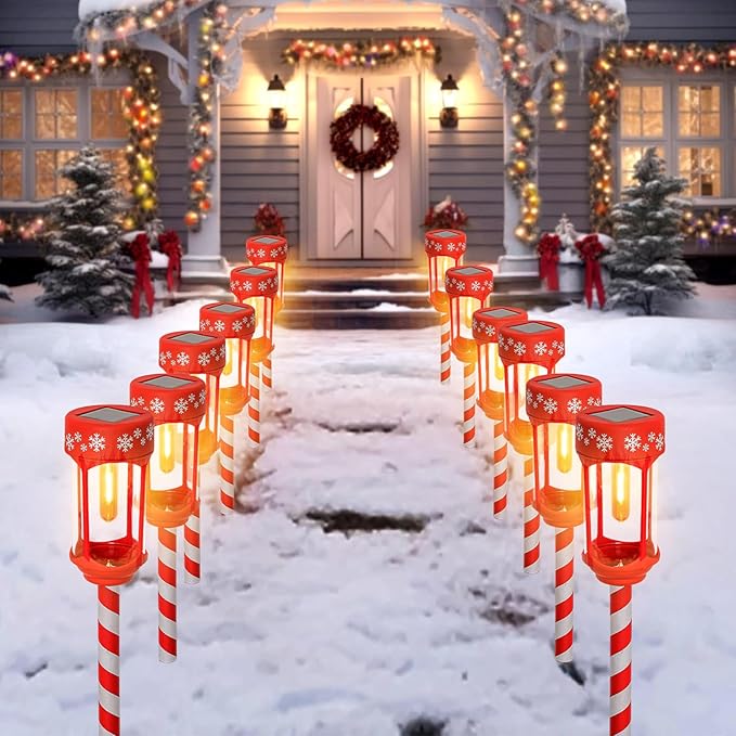 Christmas Pathway Lights – Mom Life Journey